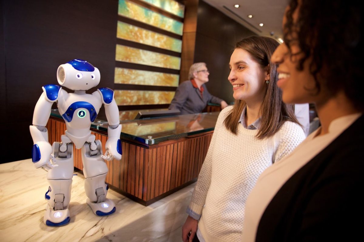 Meet Connie, robot hotel concierge at Hilton