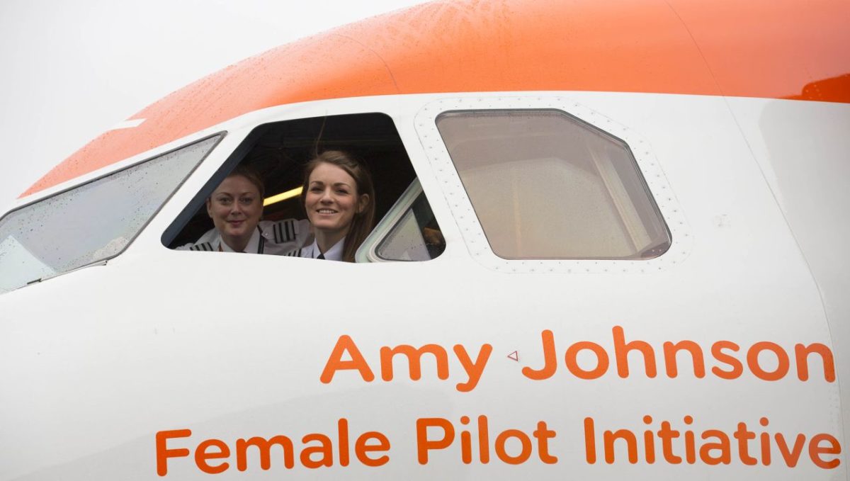 easyJet celebrates International Women's Day with an all-female crew
