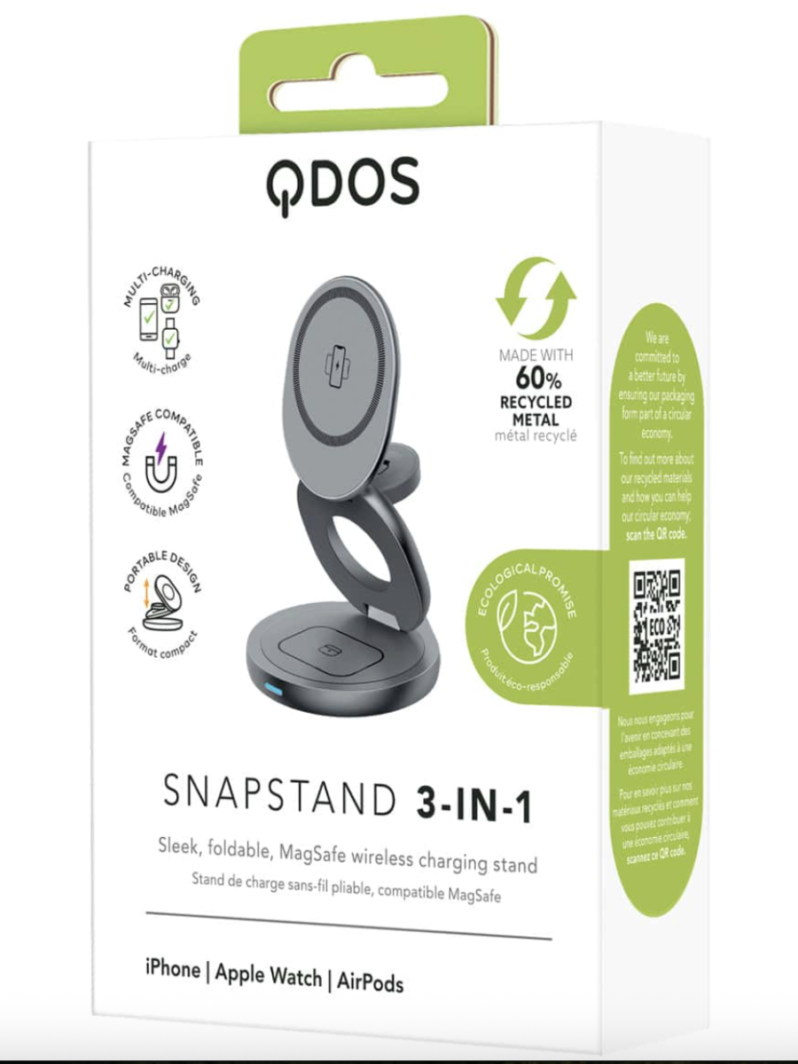 QDOS Snapstand - the first recycled power product Review