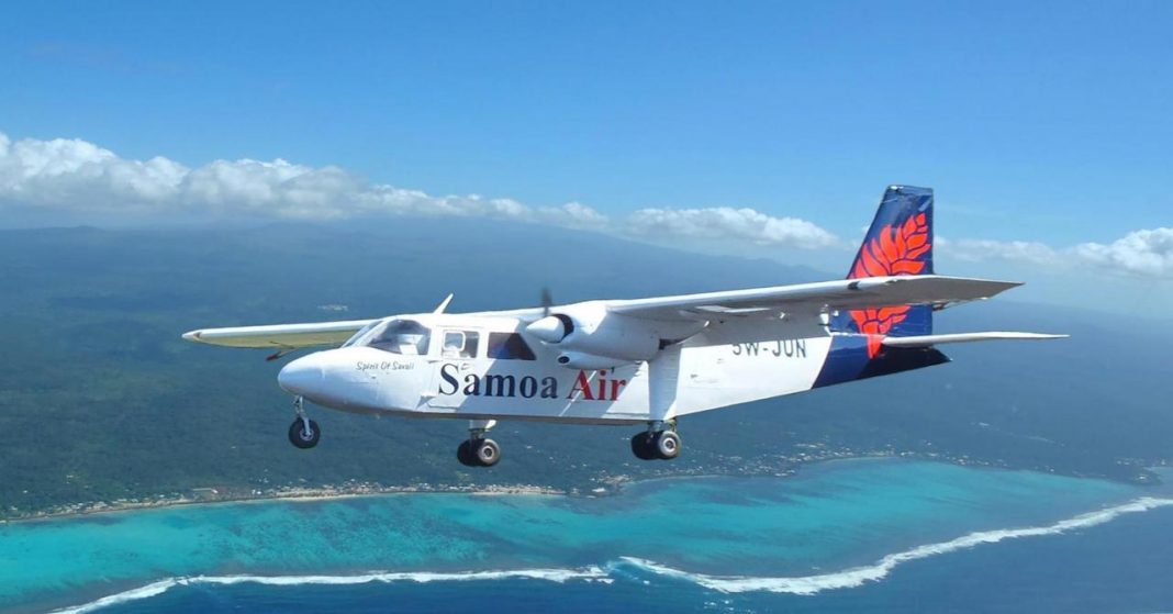 Samoa Air, the first airline to charge passengers by weight
